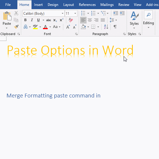 How To Use Paste Options In Word With Not Showing Missing And Graying How To Use Paste Options In Word With Not Showing Missing And Graying