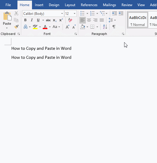 How To Copy And Paste In Word With Shortcut Them Not Working