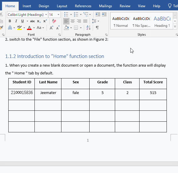 How To Select Move Copy And Remove A Table In Word With It Can t Be 