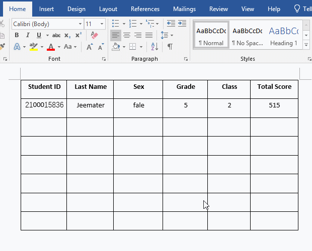 How To Select Move Copy And Remove A Table In Word With It Can t Be Moved Lionsure