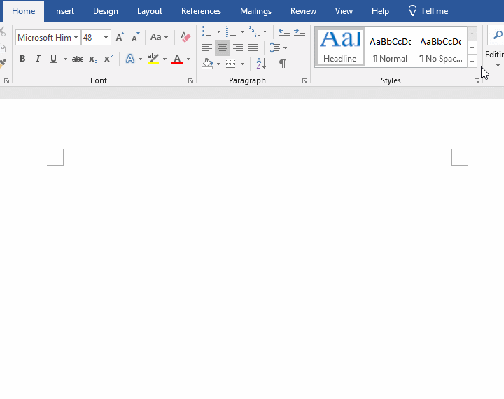 How To Create Styles In Word With Changing The Style Used By Multiple 